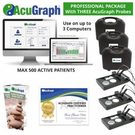AcuGraph Three Probe Professional Package + 1 Year Professional Service
