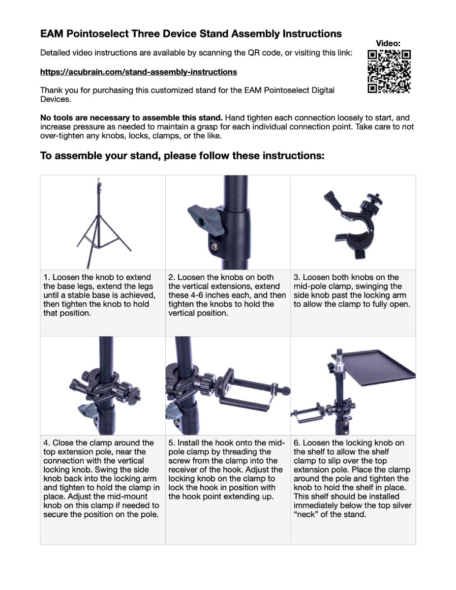 EAM Stand Assembly Instruction Video