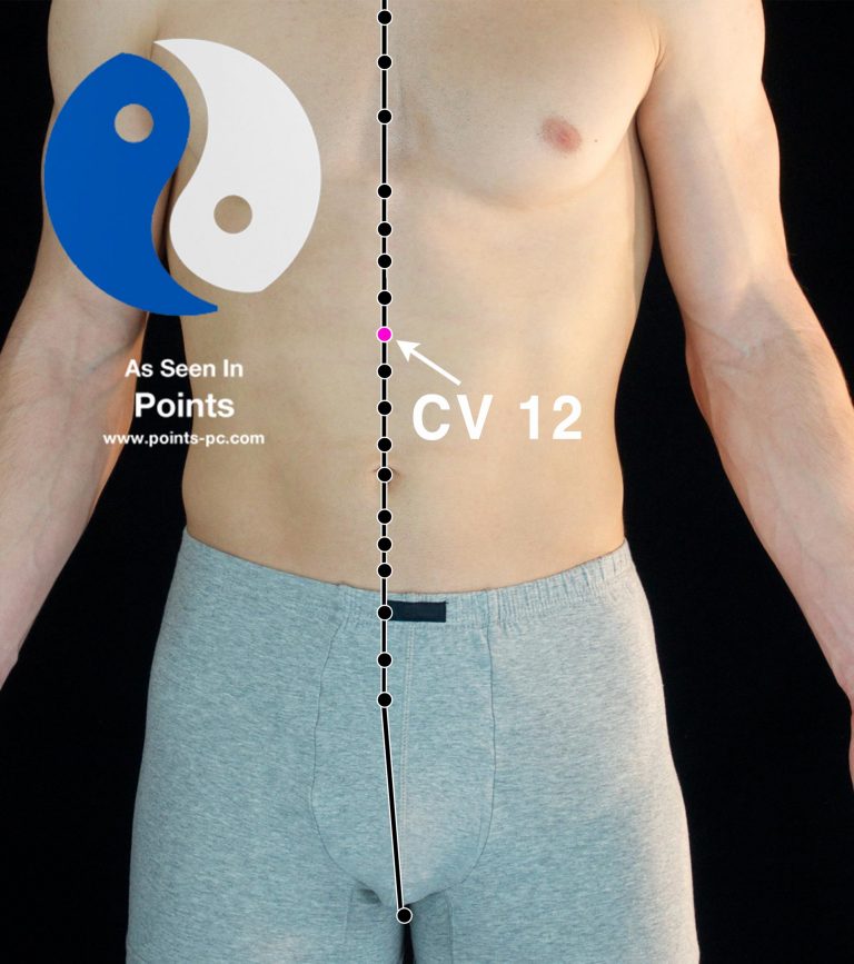 Acupuncture Point: Conception Vessel 12 - Acupuncture Technology News