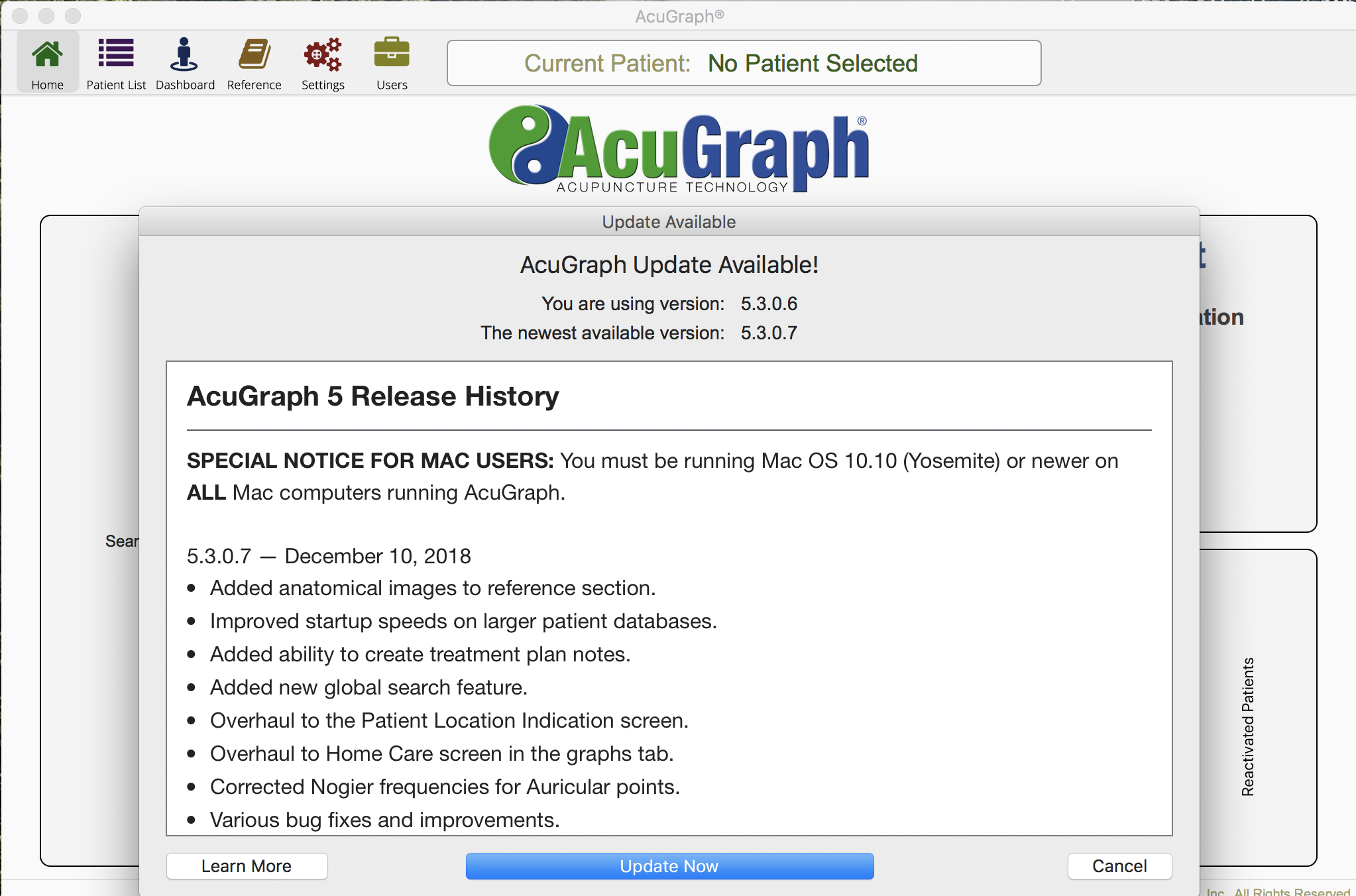 AcuGraph Software Update 5.3.0.7 with 5 Powerful New Features ...