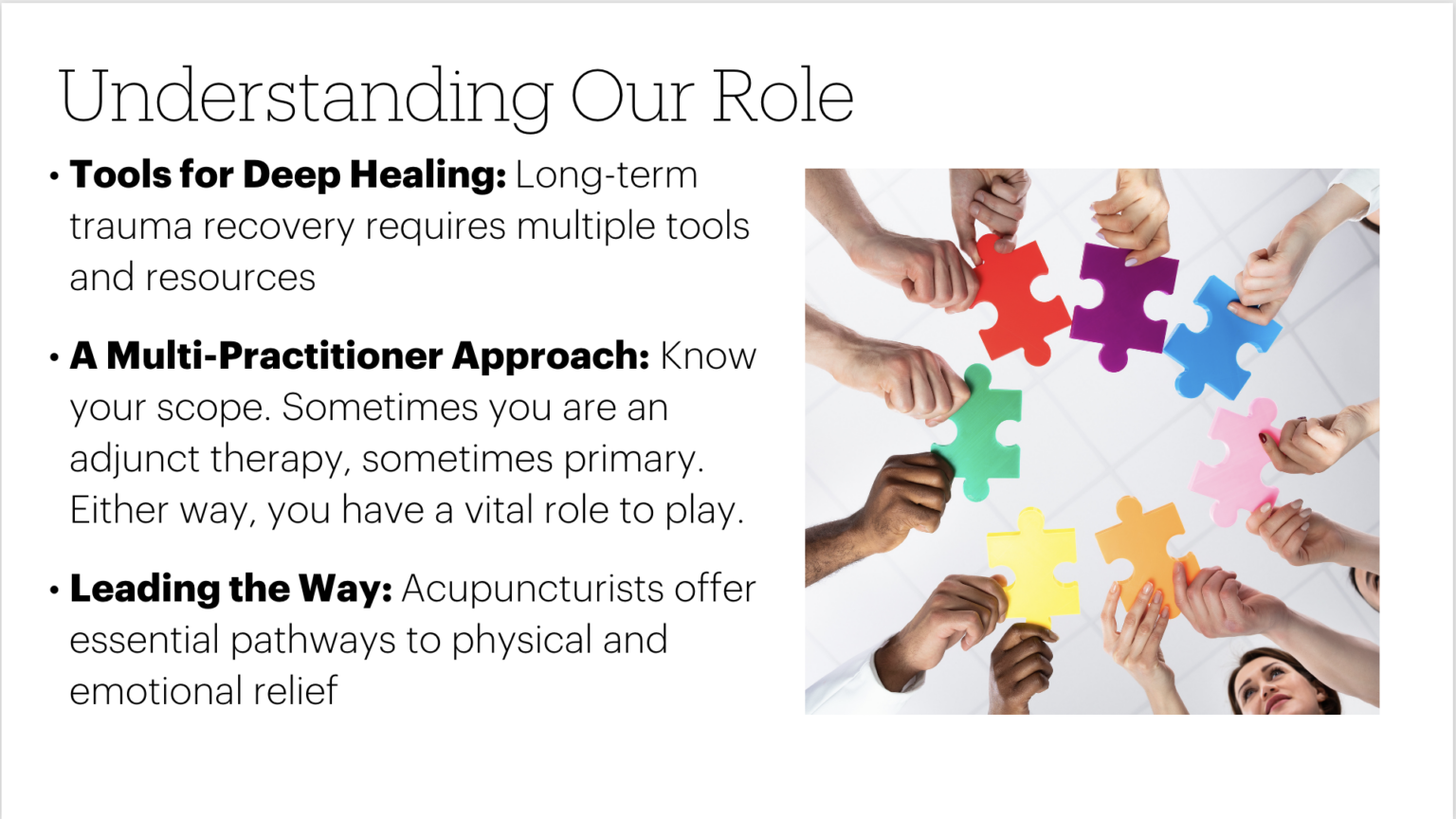Trauma & Release: Strategies for Helping Stuck Patients - Acupuncture ...
