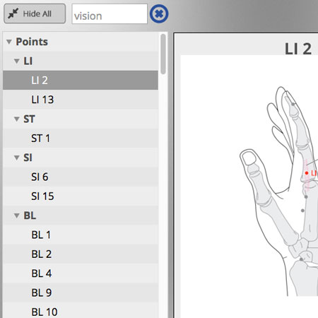 Points PC - Acupuncture Reference Software on your Computer